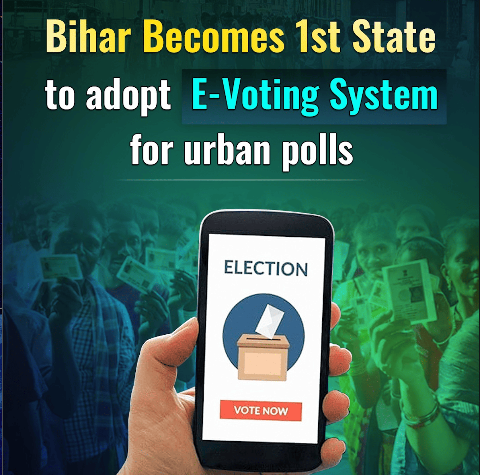 Bihar Becomes First State to Launch Android-Based E-Voting System ...